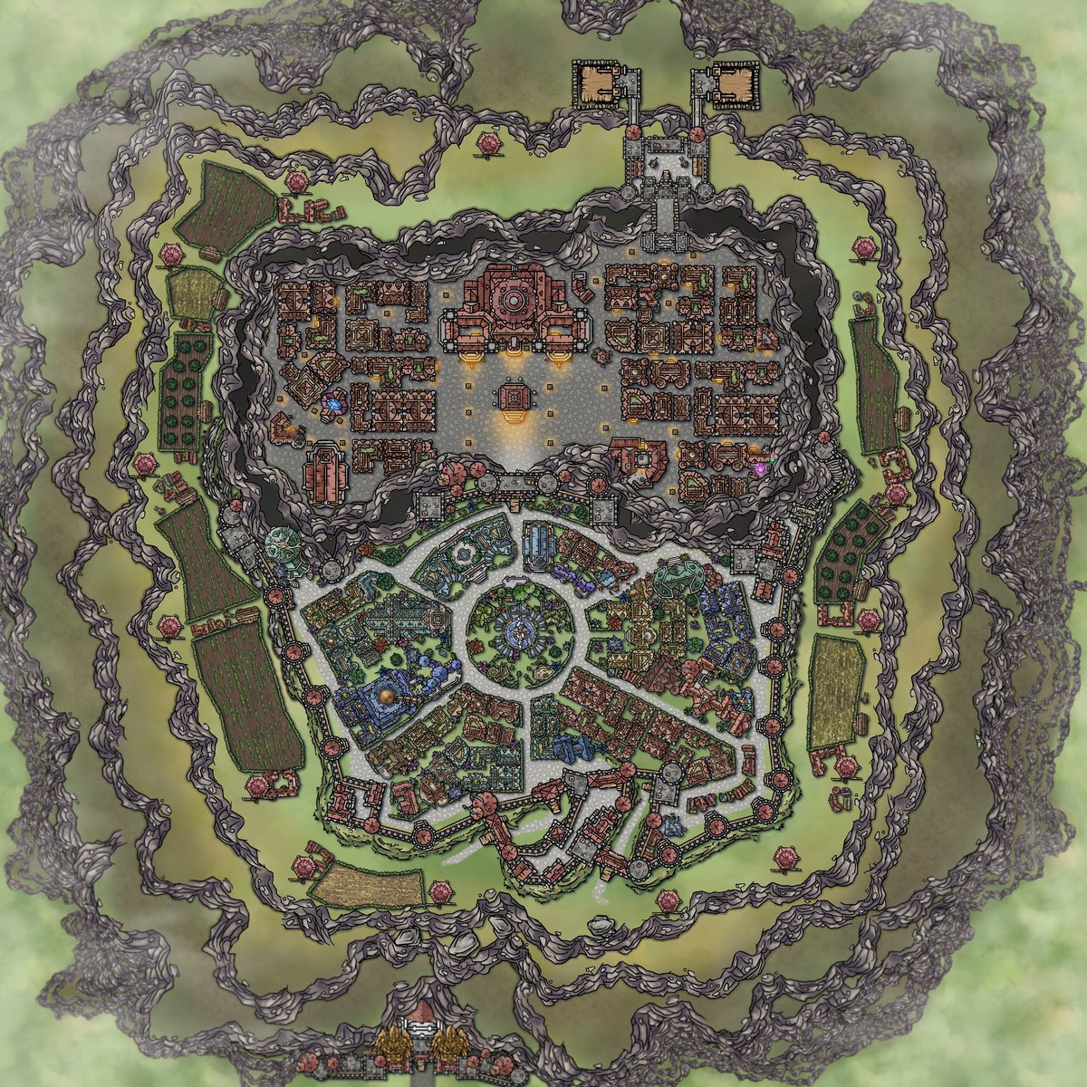Volgenrod (Top) | Inkarnate - Create Fantasy Maps Online