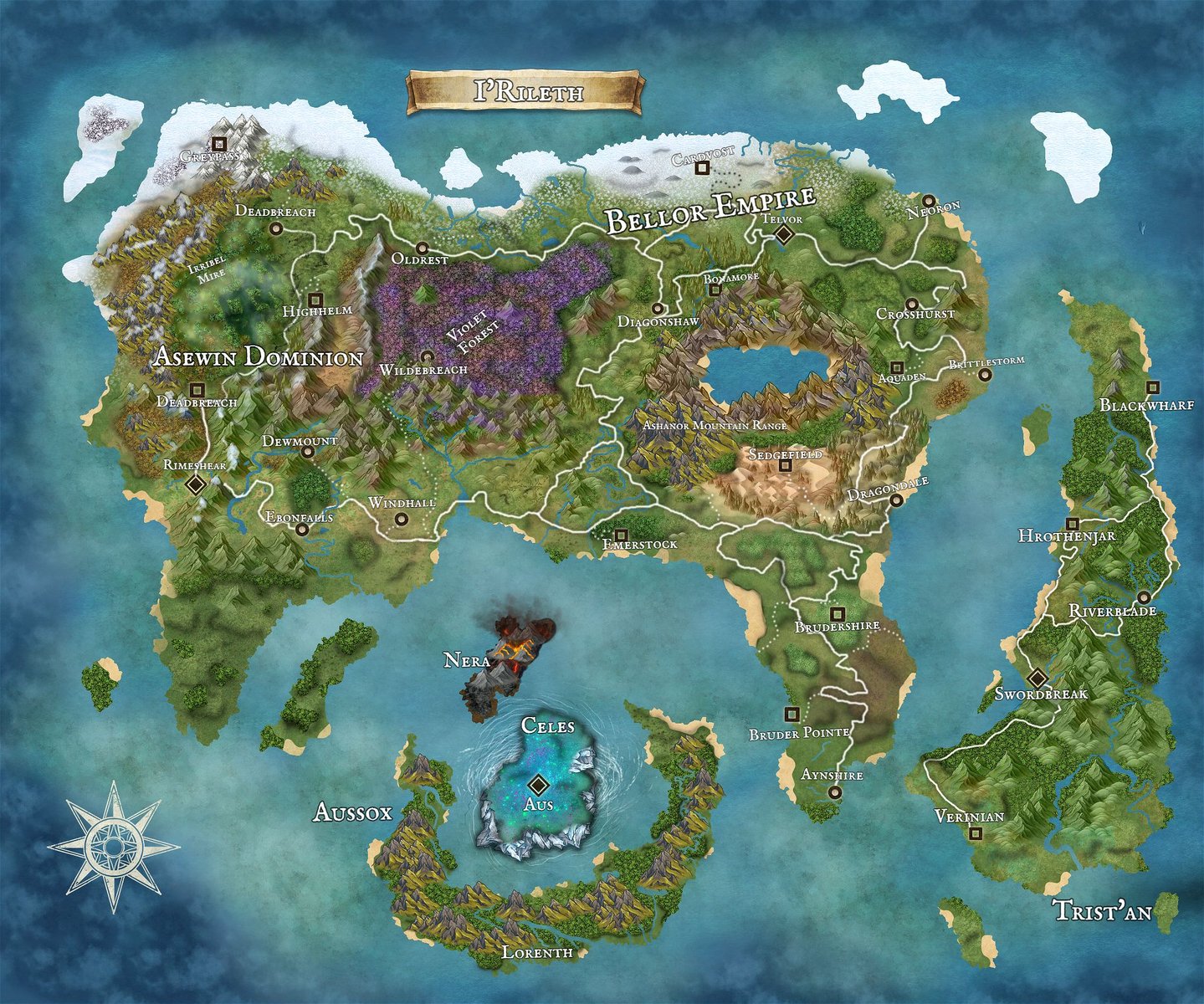 New map | Inkarnate - Create Fantasy Maps Online