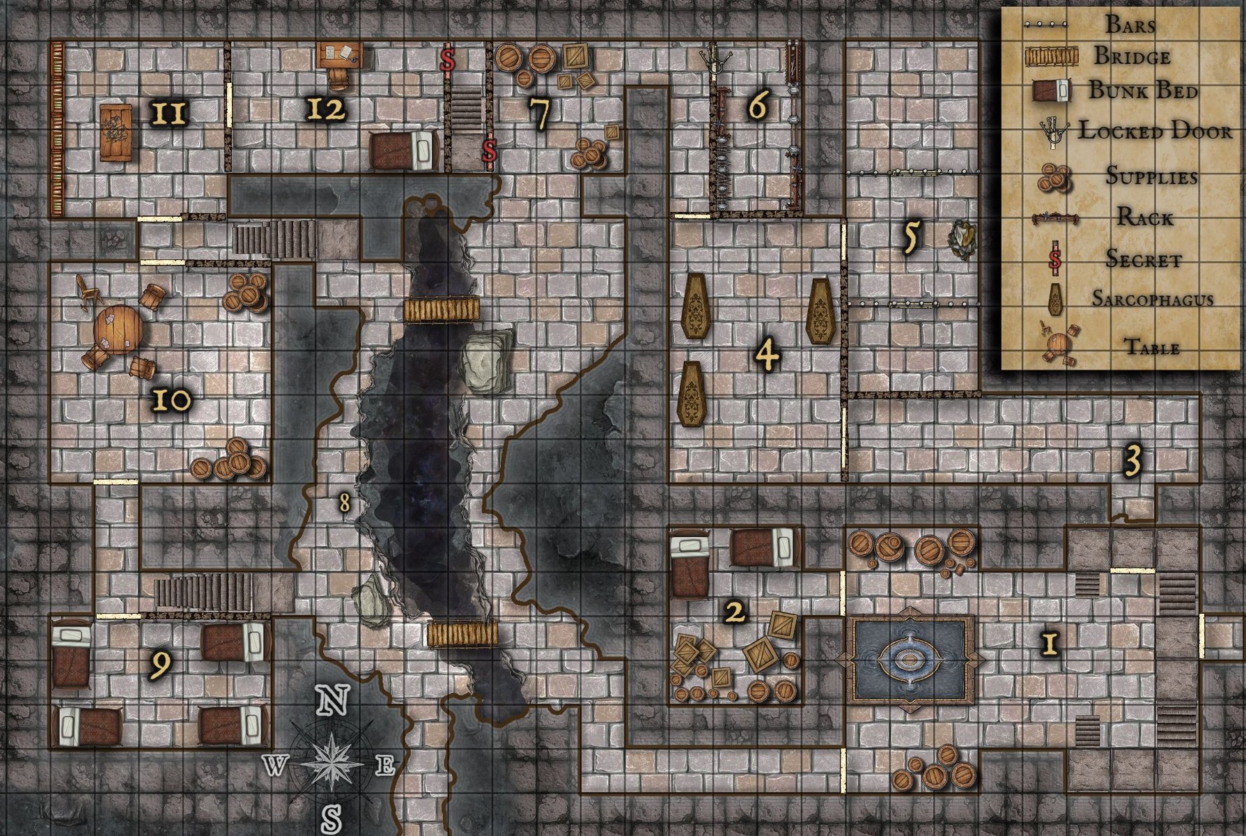 Redbrand Hideout | Inkarnate - Create Fantasy Maps Online
