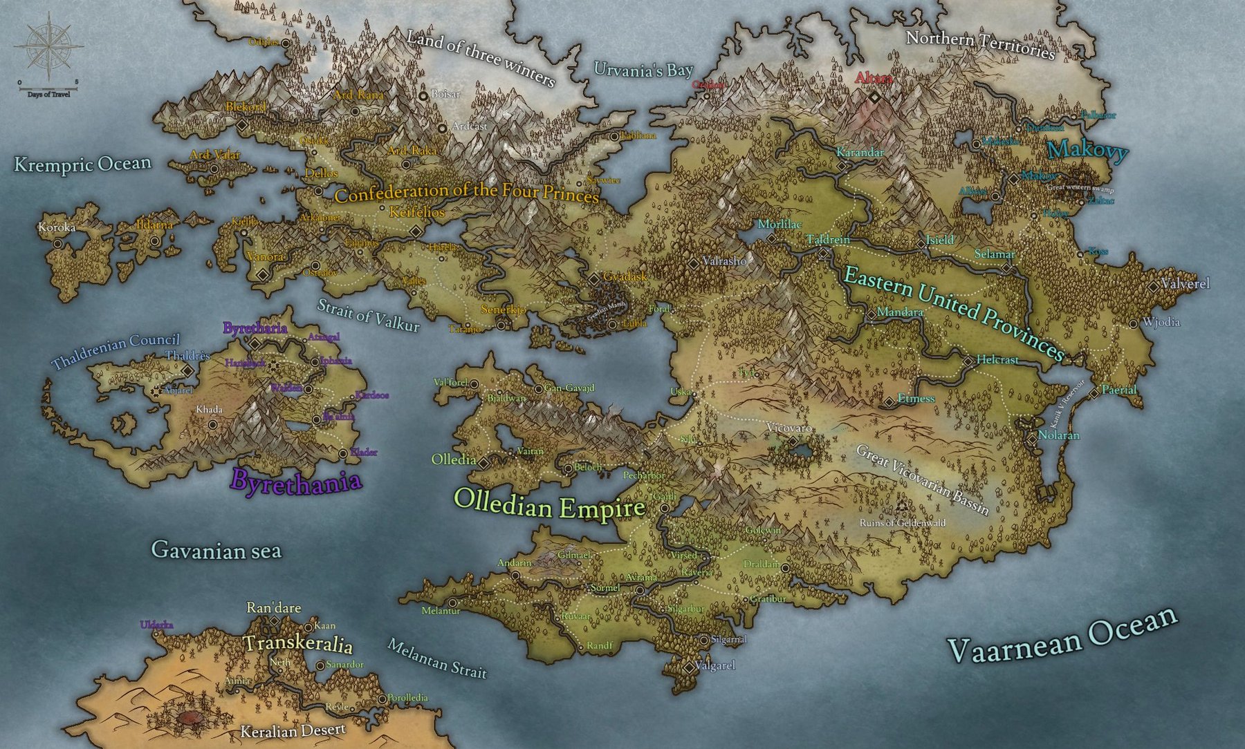 Avenar2.0 | Inkarnate - Create Fantasy Maps Online