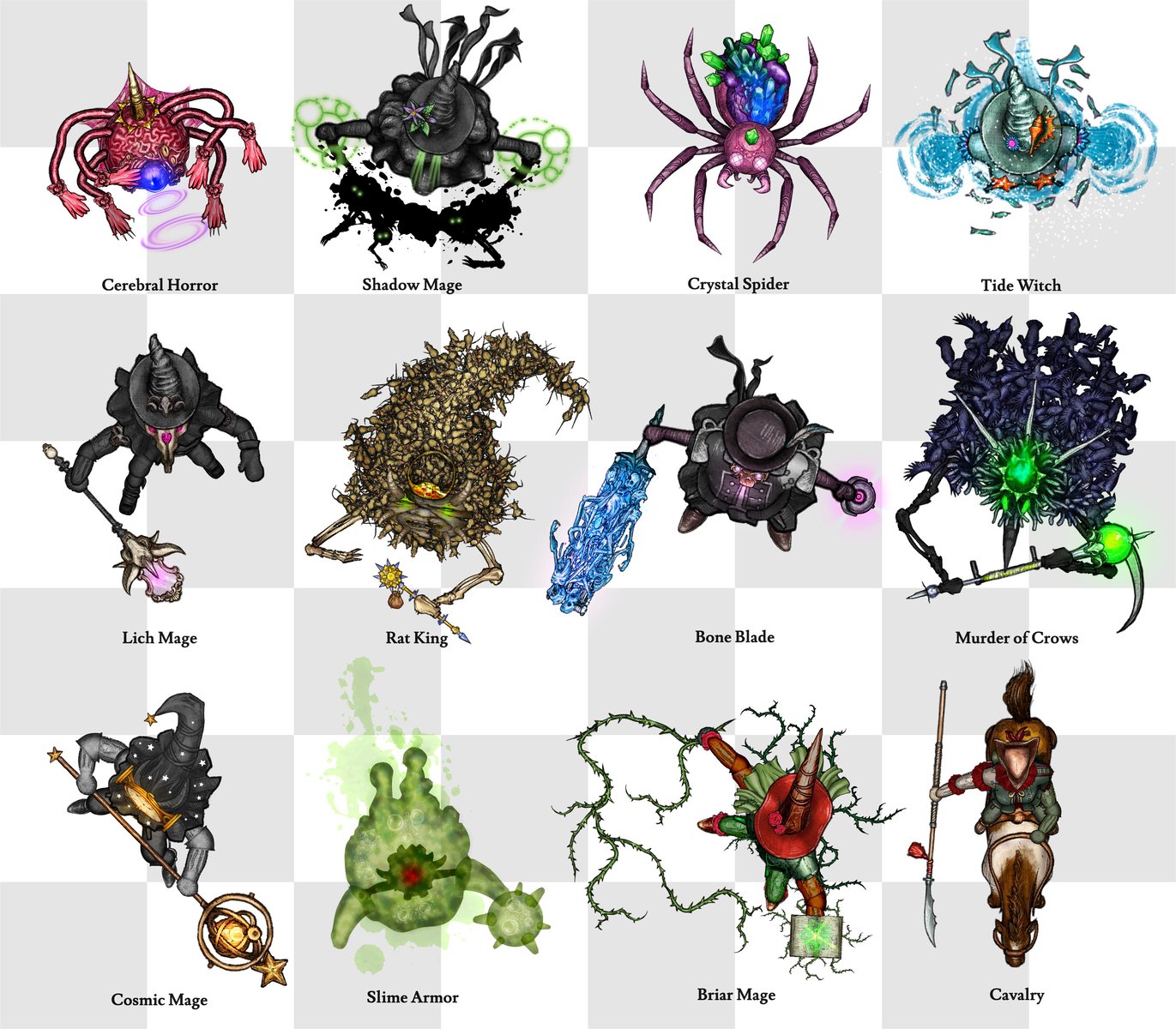 Misc Monster Tokens 2 | Inkarnate - Create Fantasy Maps Online