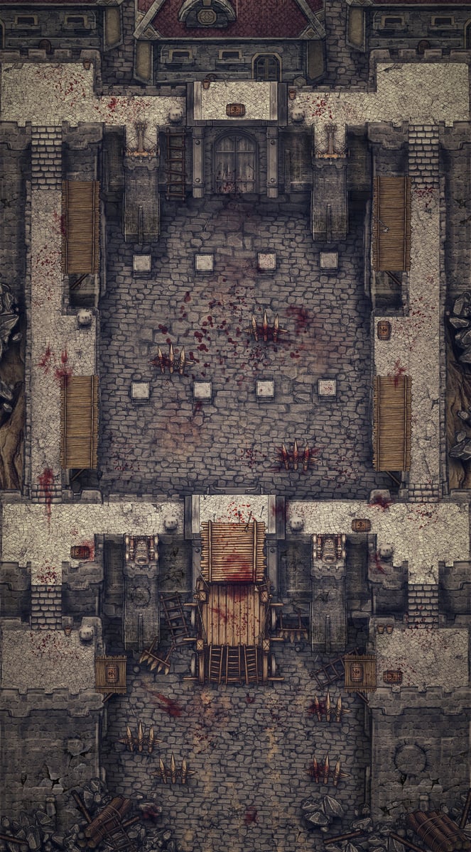 The Siege at Widow's Watch | Inkarnate - Create Fantasy Maps Online
