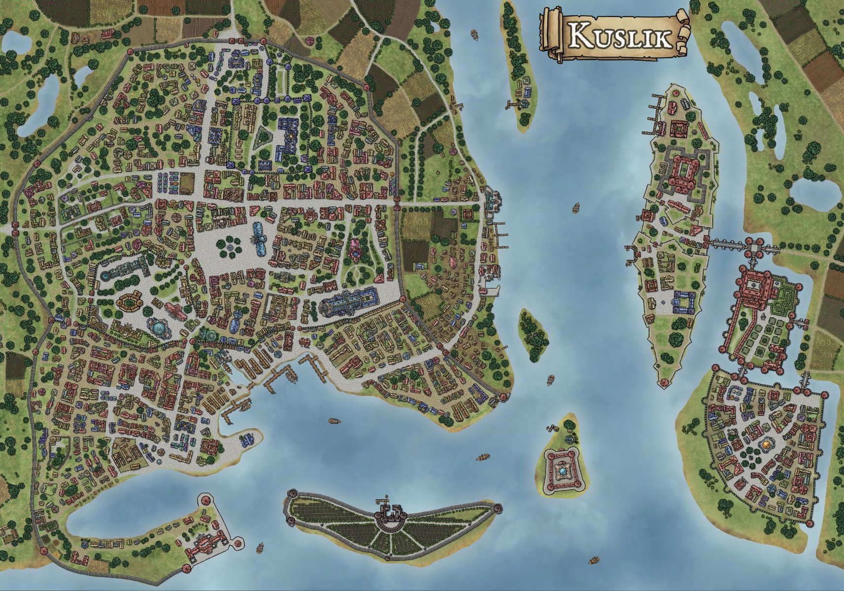 Kuslik | Inkarnate - Create Fantasy Maps Online