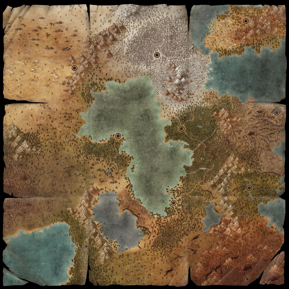 Regional Fantasy Map | Inkarnate - Create Fantasy Maps Online