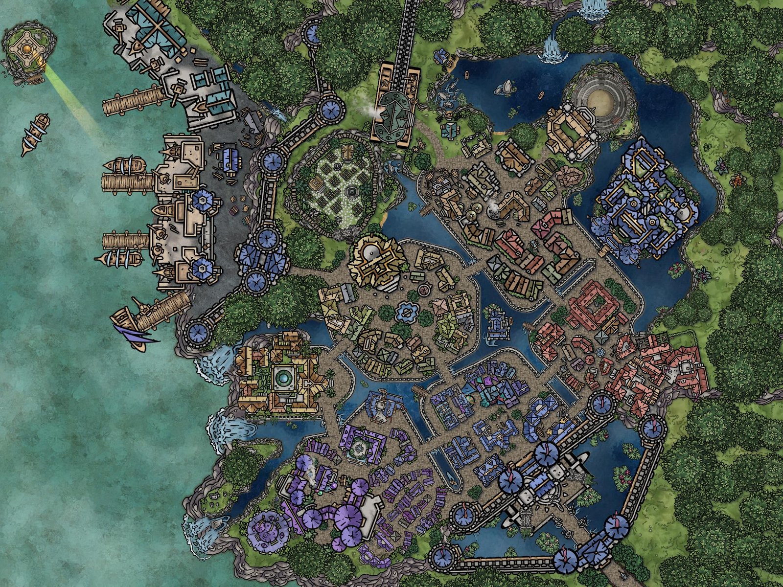 Stormwind City | Inkarnate - Create Fantasy Maps Online