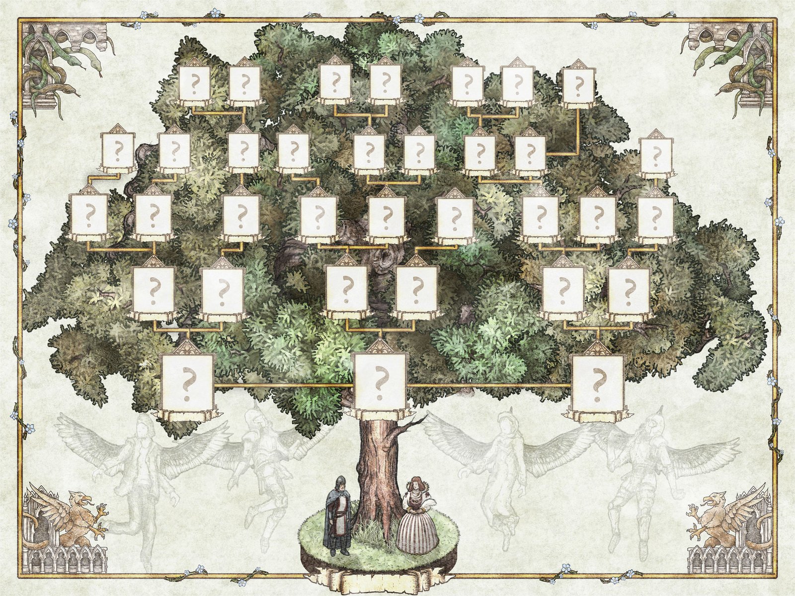 Family Tree Stream Map | Inkarnate - Create Fantasy Maps Online