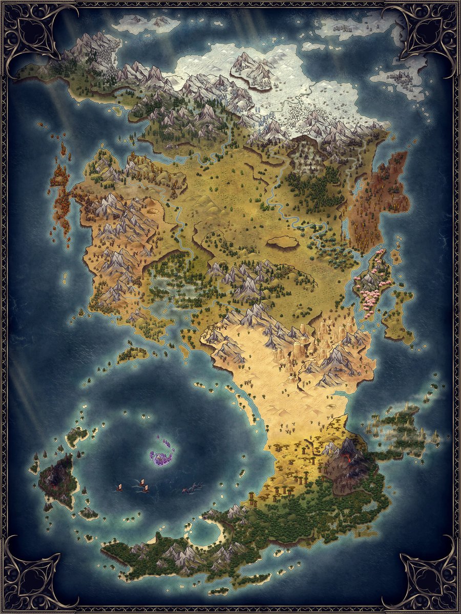 The new World | Inkarnate - Create Fantasy Maps Online