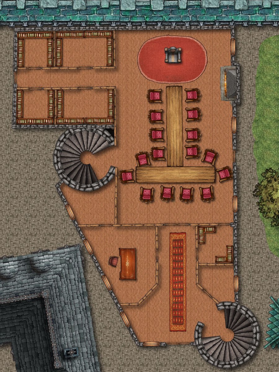 Town Hall of Cauldron_Shackled City | Inkarnate - Create Fantasy Maps ...