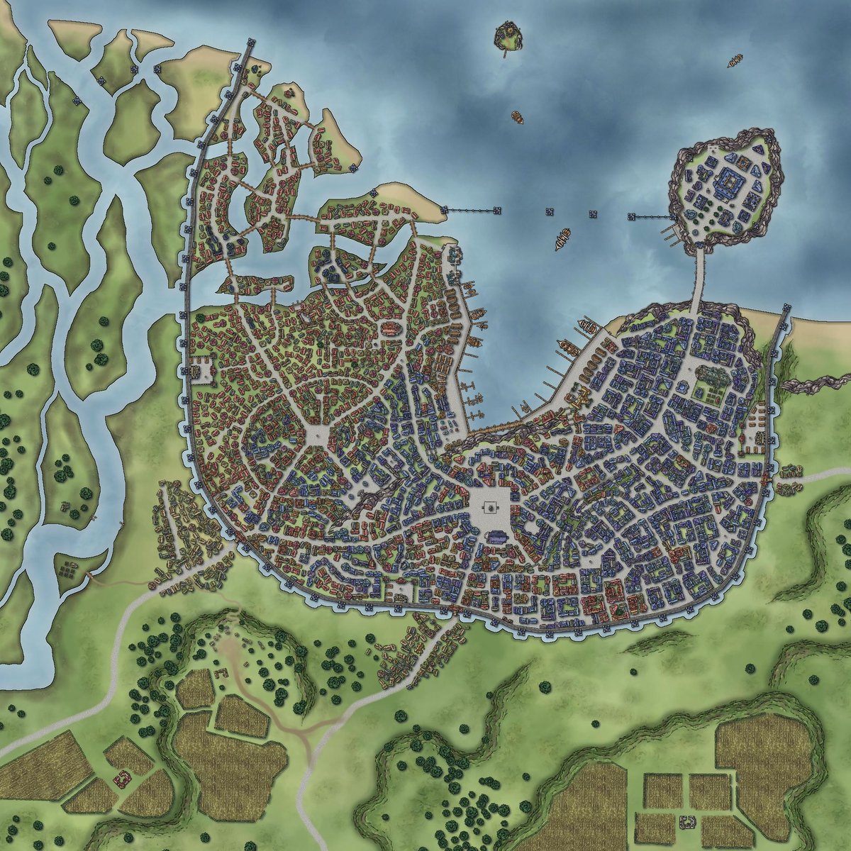 Bersail | Inkarnate - Create Fantasy Maps Online