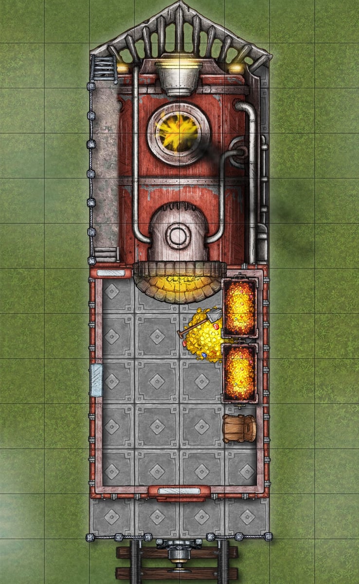 Engine Car - Affair on the Concordant Express | Inkarnate - Create ...