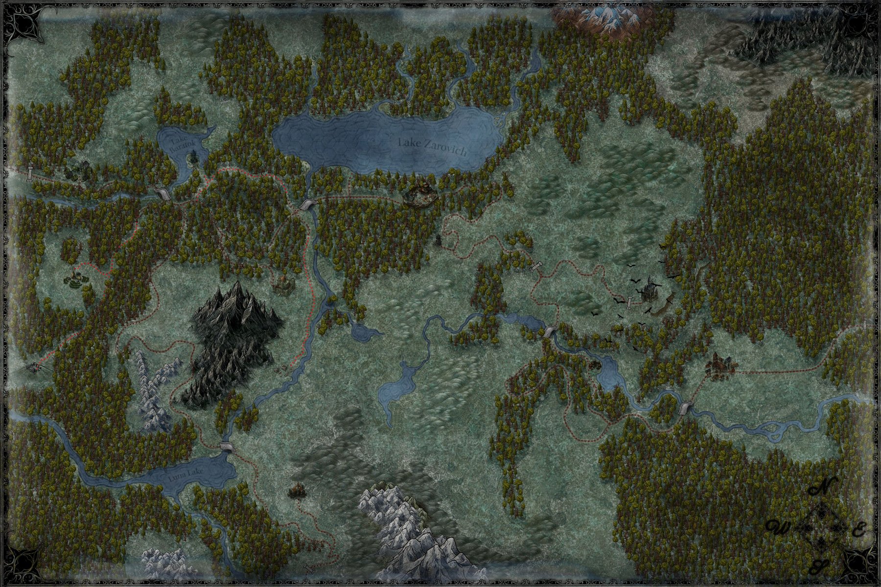 Barovia | Inkarnate - Create Fantasy Maps Online