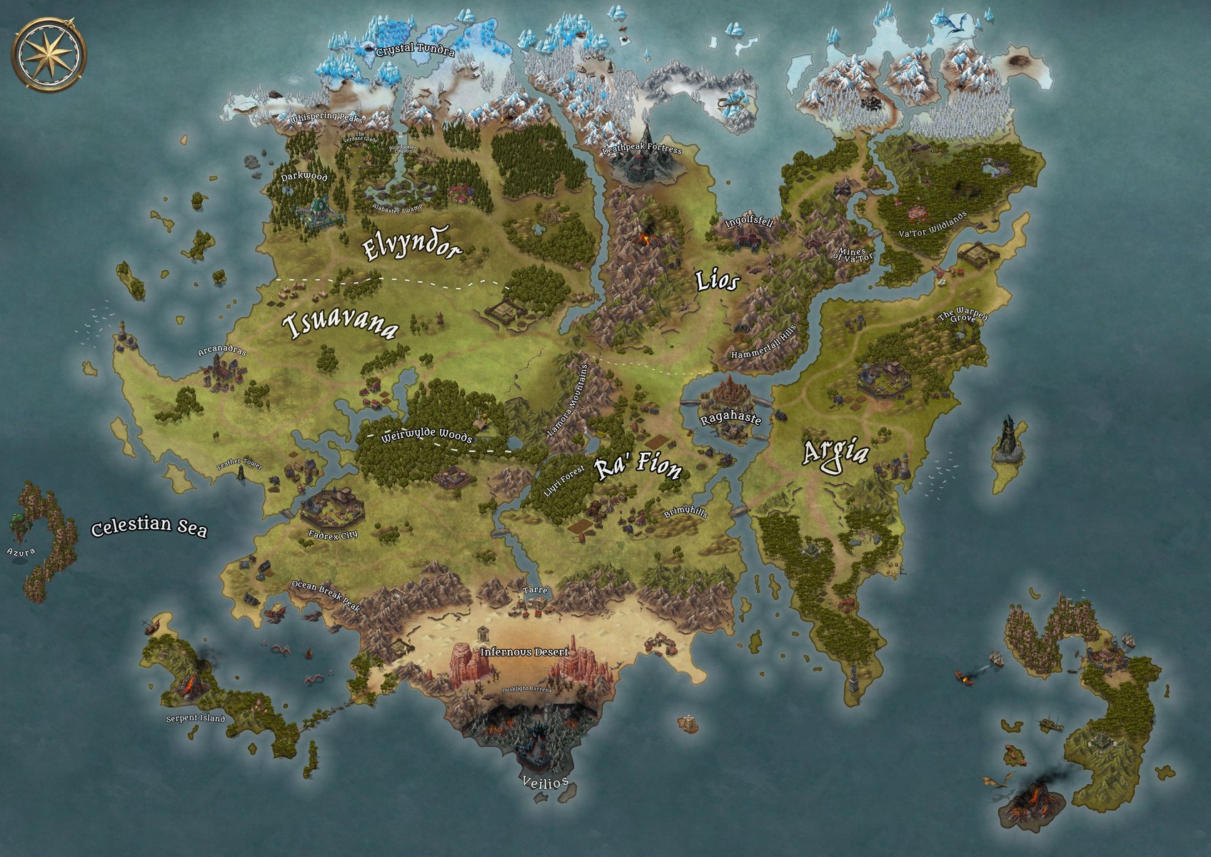 Homebrew Map | Inkarnate - Create Fantasy Maps Online