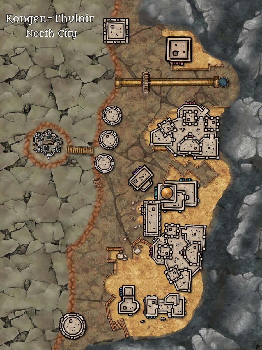 Kongen-Thulnir, North City | Inkarnate - Create Fantasy Maps Online