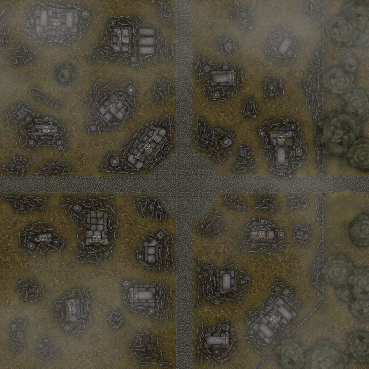 Graveyard Meeting Place | Inkarnate - Create Fantasy Maps Online