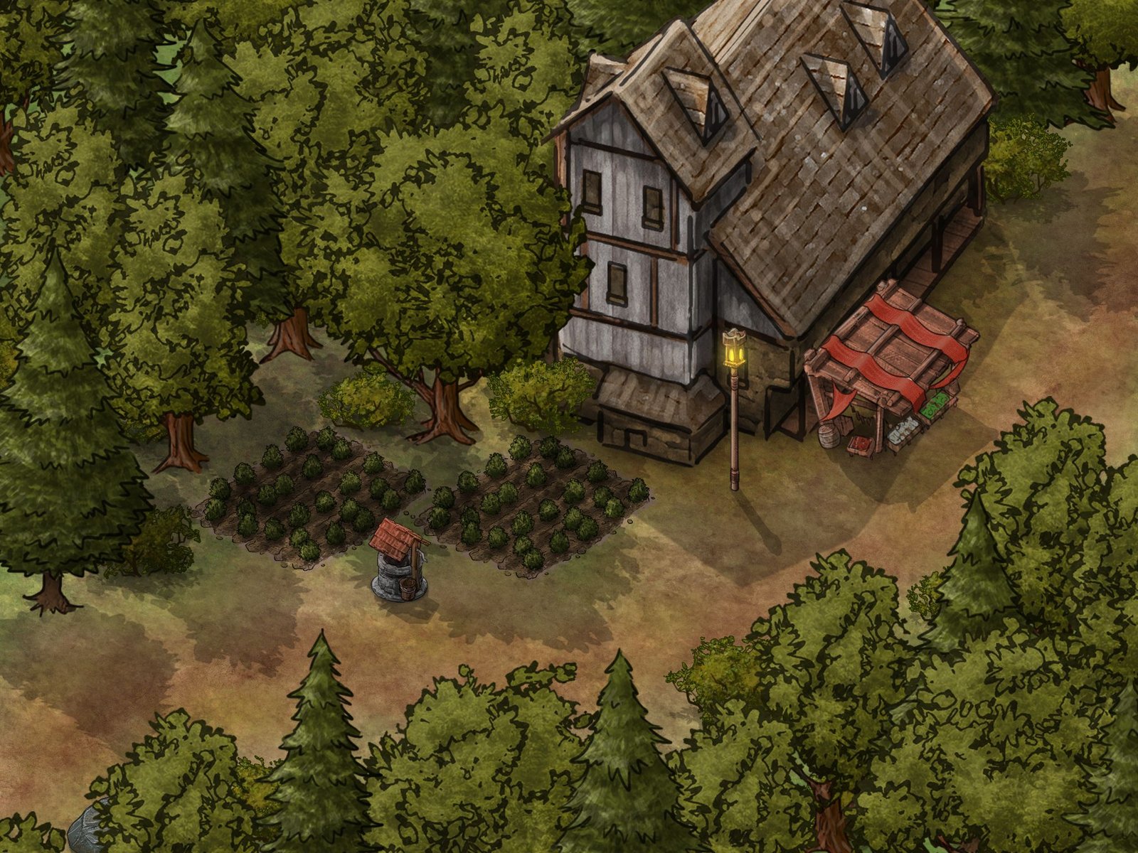 Roadside Inn | Inkarnate - Create Fantasy Maps Online