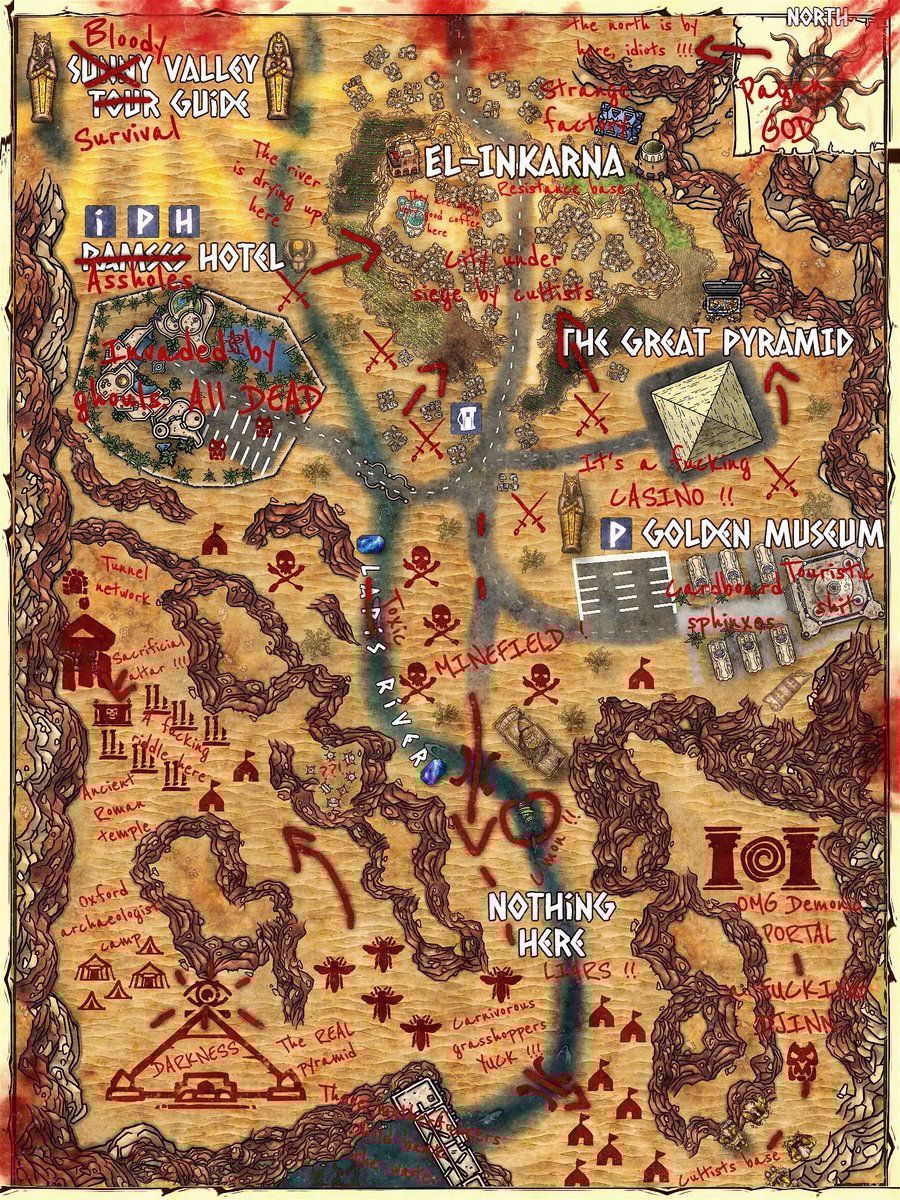 Touristic map (gone wrong) | Inkarnate - Create Fantasy Maps Online