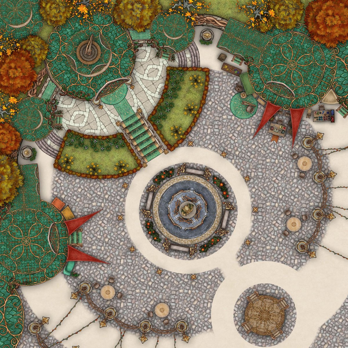 Elven city | Inkarnate - Create Fantasy Maps Online