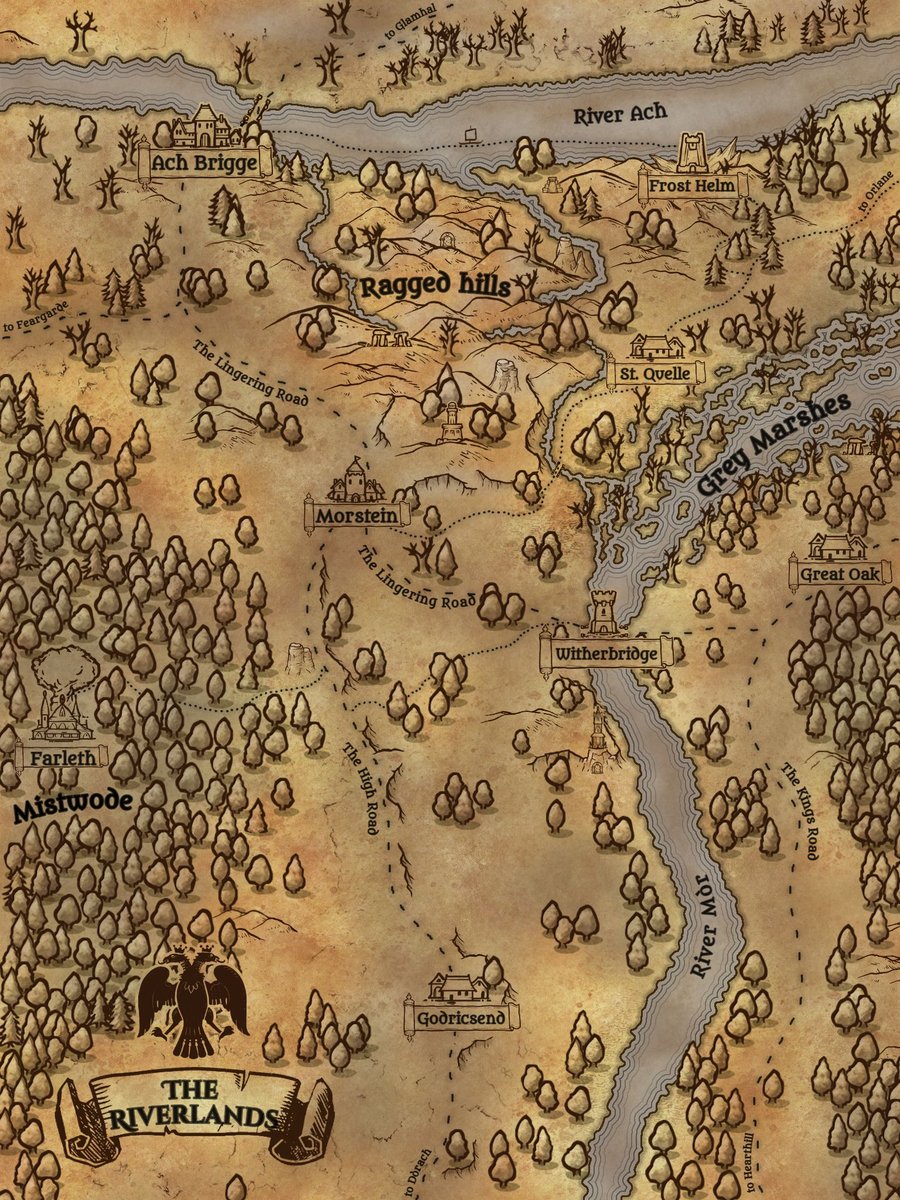 The Riverlands | Inkarnate - Create Fantasy Maps Online