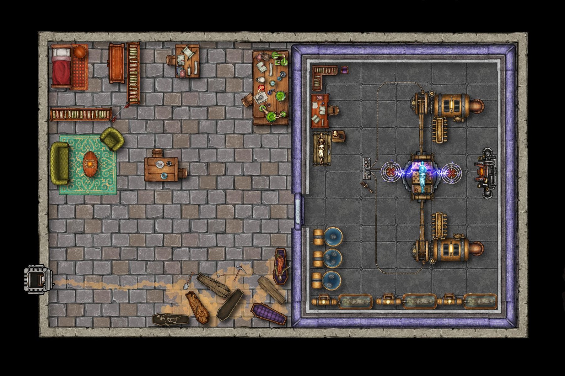 Victorian Laboratory | Inkarnate - Create Fantasy Maps Online