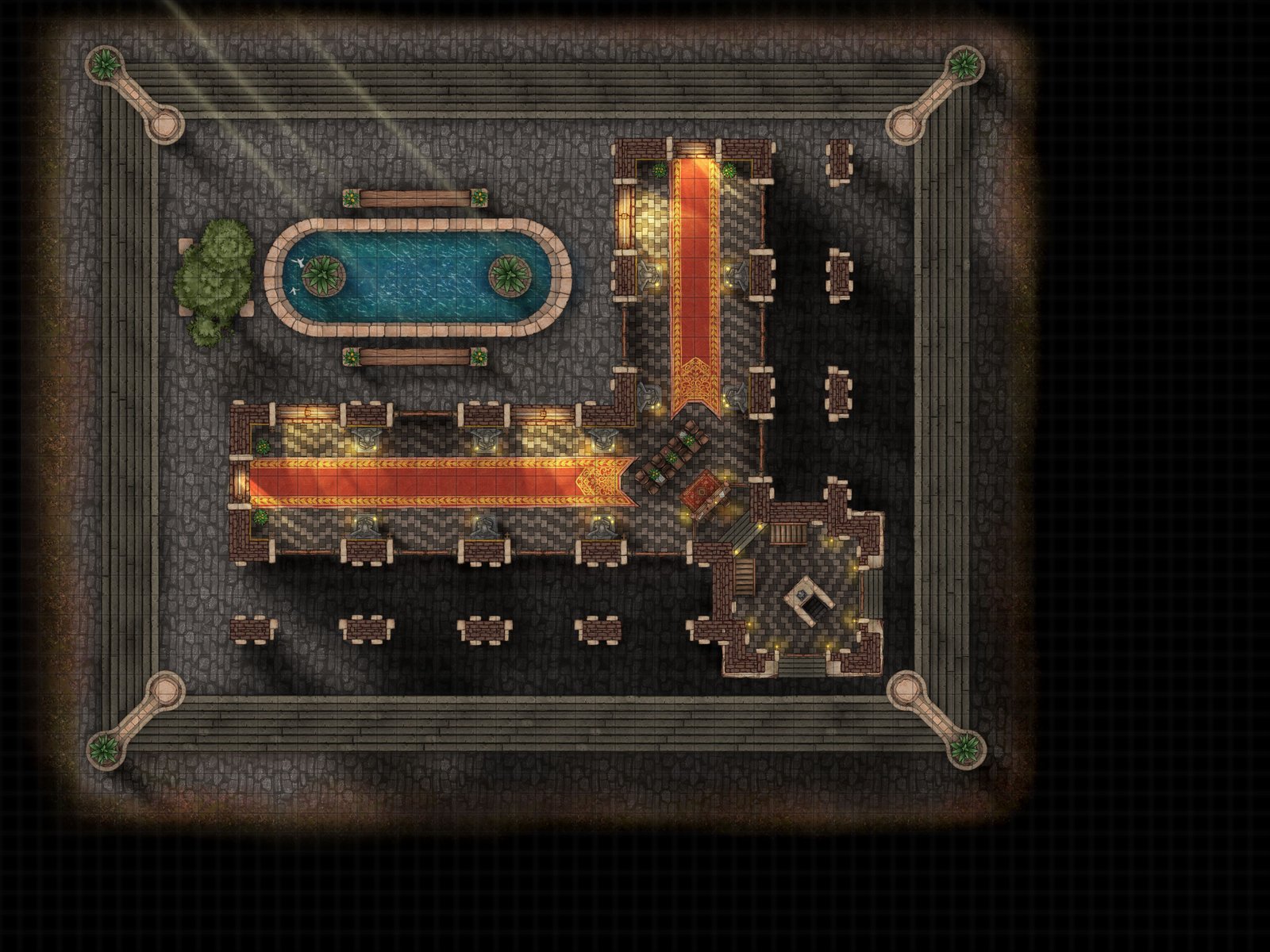 Parliament 1st Floor | Inkarnate - Create Fantasy Maps Online