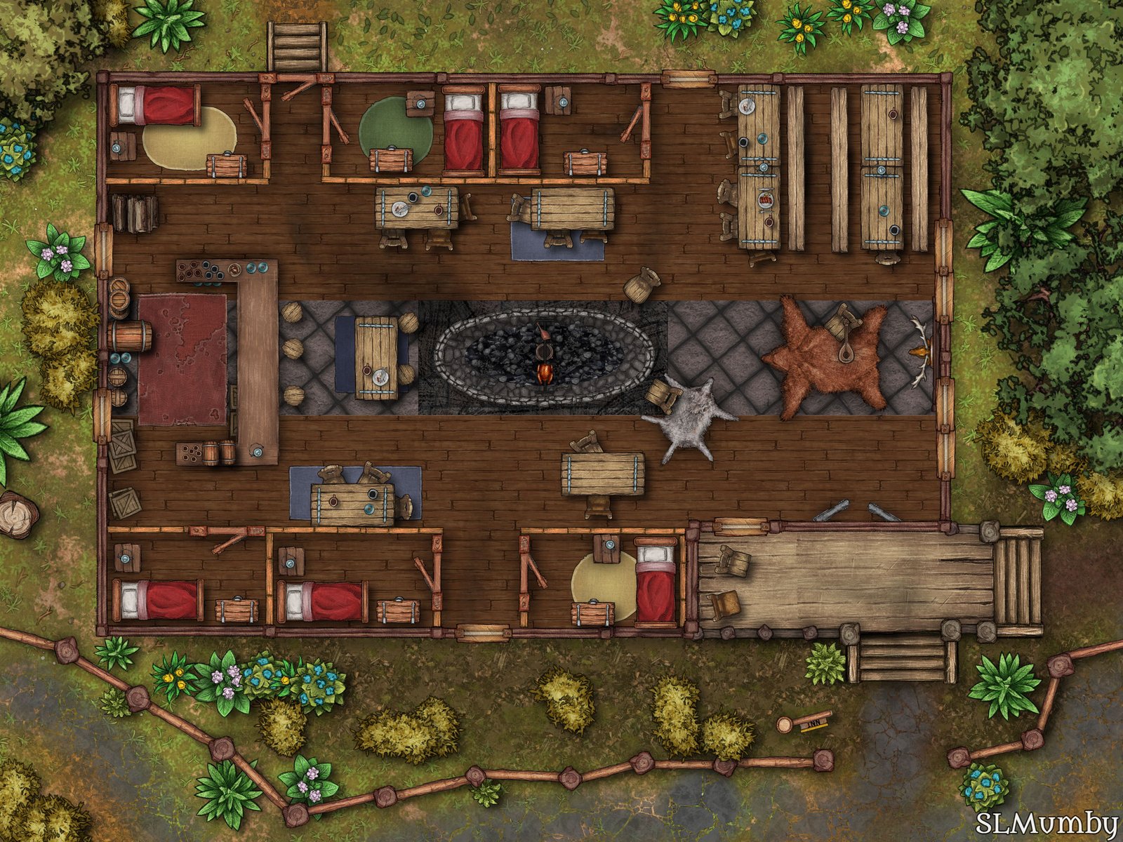 The Inn before I found the cheese... | Inkarnate - Create Fantasy Maps ...