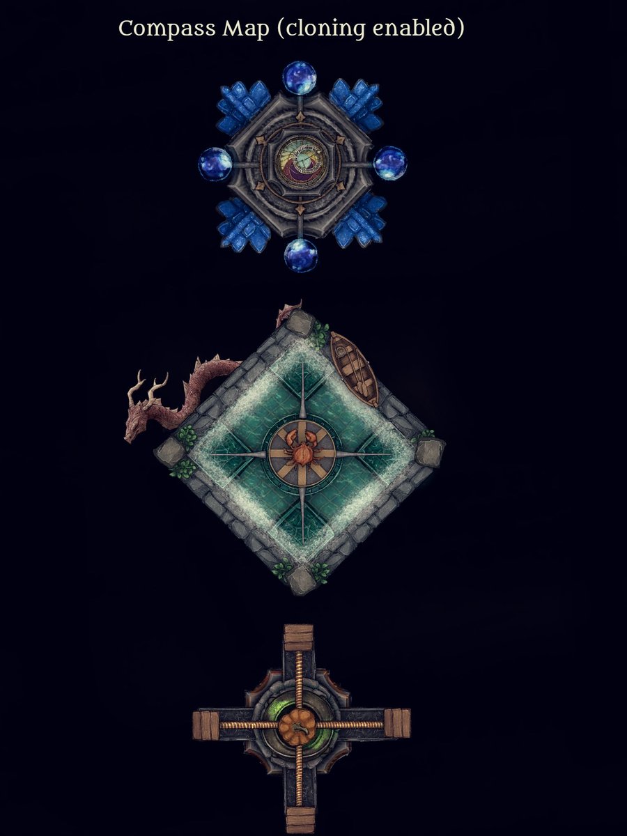 Compass Map (cloning) | Inkarnate - Create Fantasy Maps Online