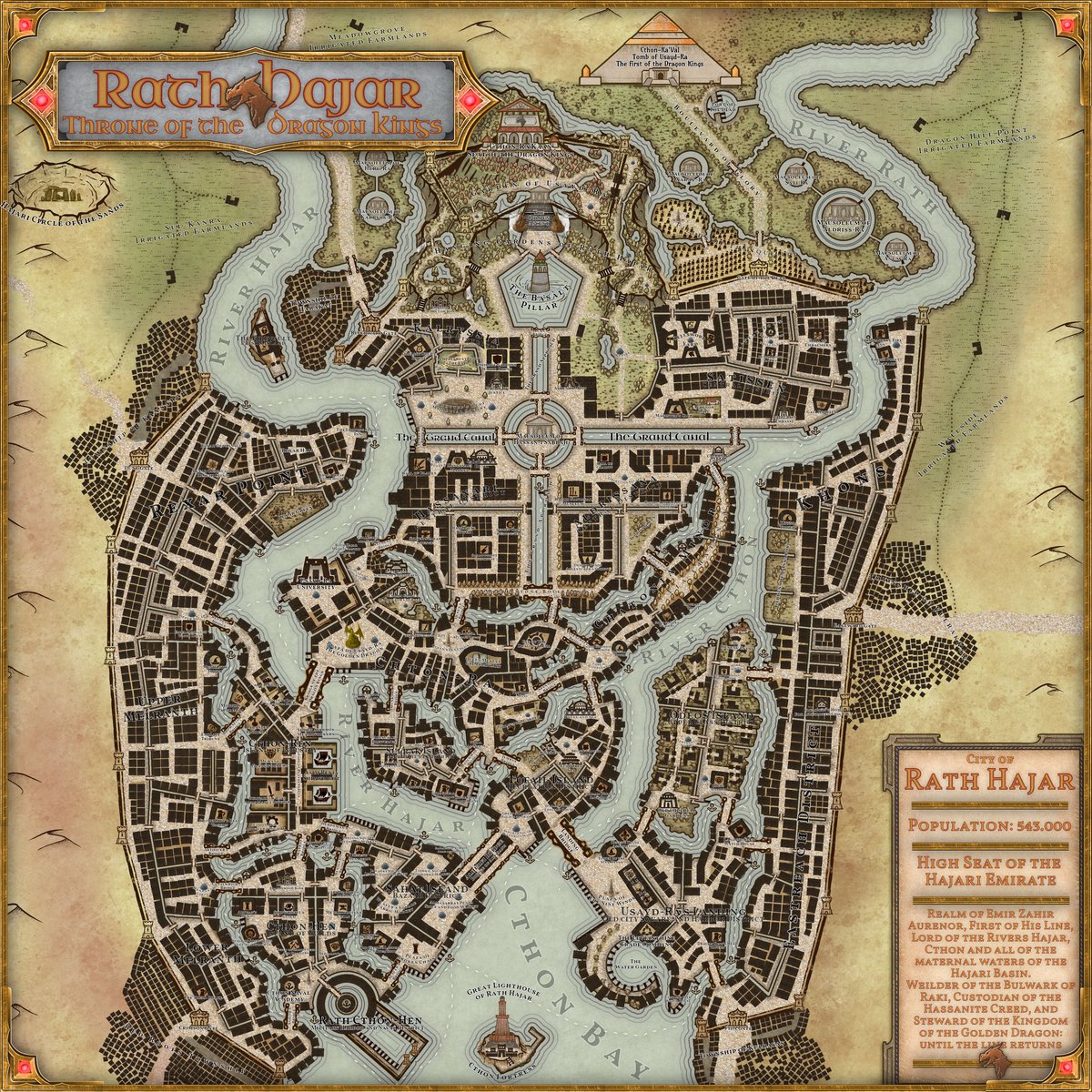 Rath Hajar | Inkarnate - Create Fantasy Maps Online