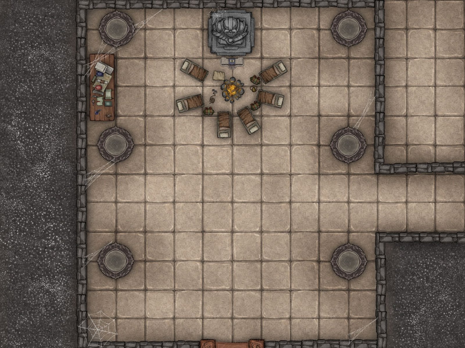 Temple of Dumathoin | Inkarnate - Create Fantasy Maps Online