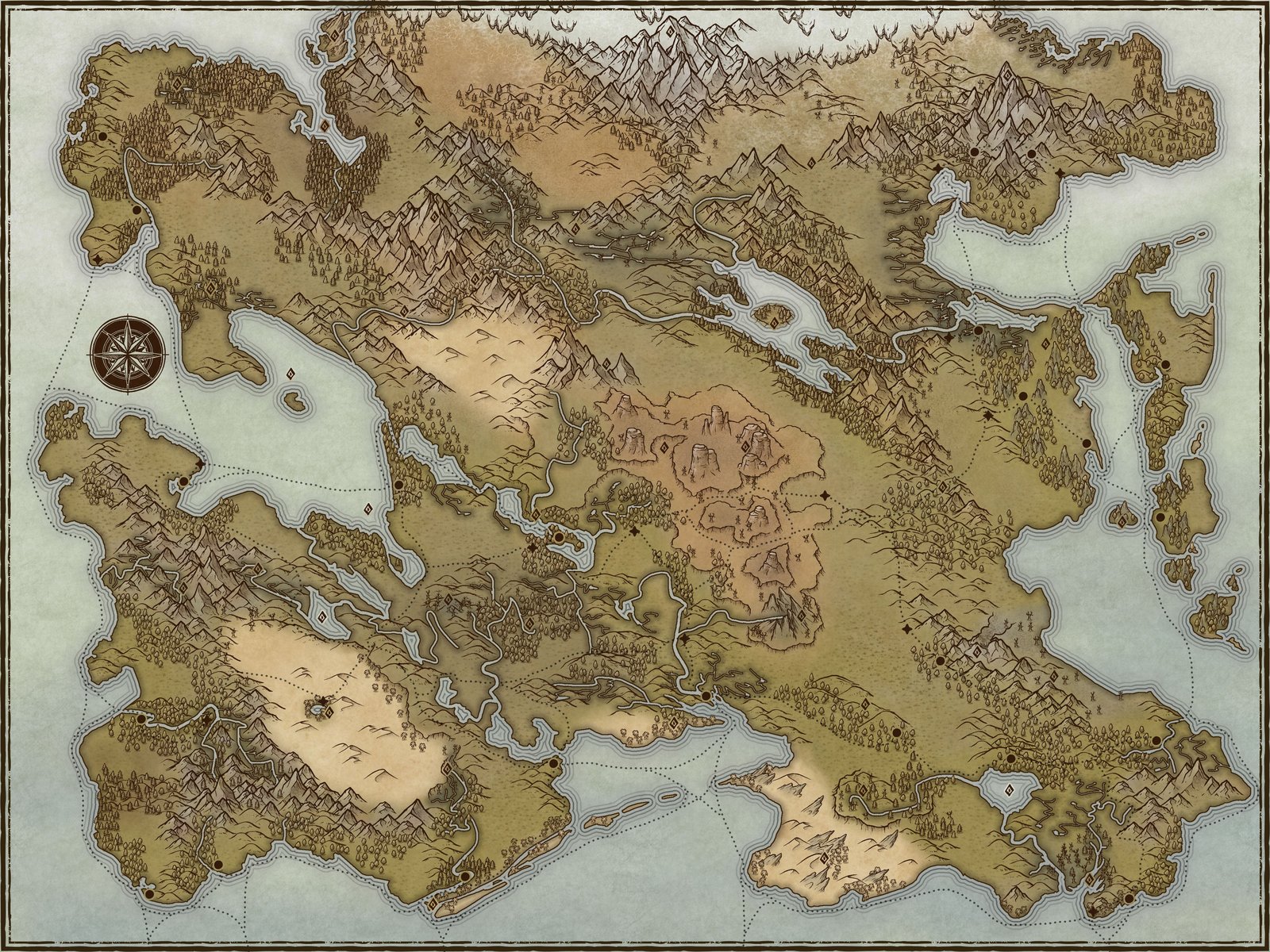 Highland | Inkarnate - Create Fantasy Maps Online