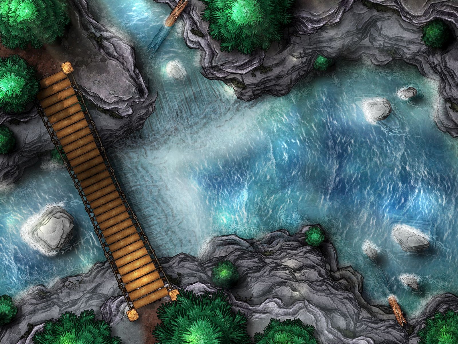 Canyon River | Inkarnate - Create Fantasy Maps Online