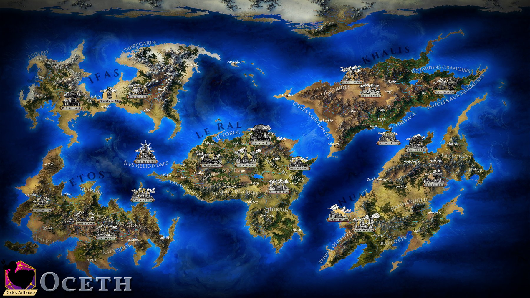 Oceth - Worldmap Commission - Alternate (POI) | Inkarnate - Create ...