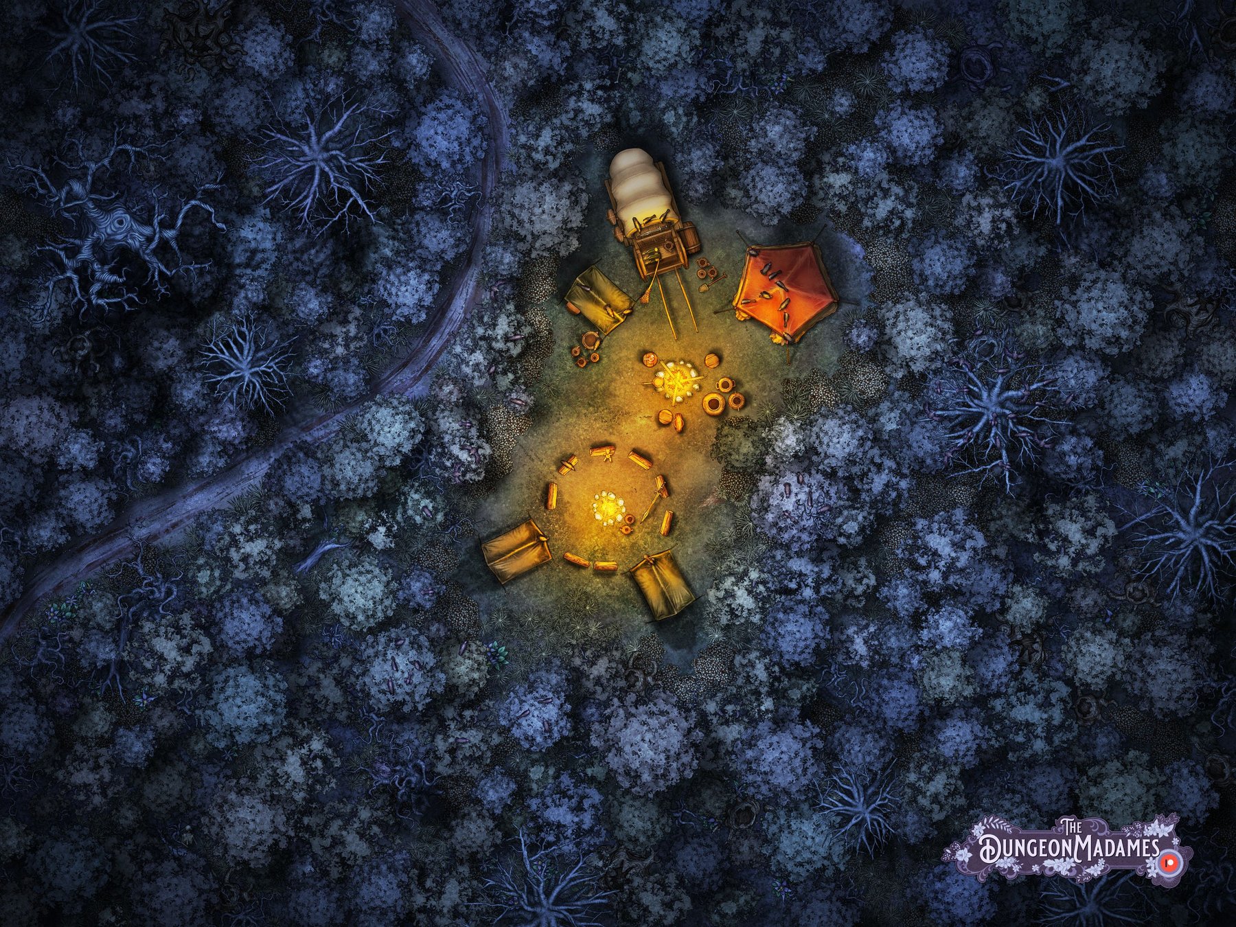 Make shift Martikov camp | Inkarnate - Create Fantasy Maps Online