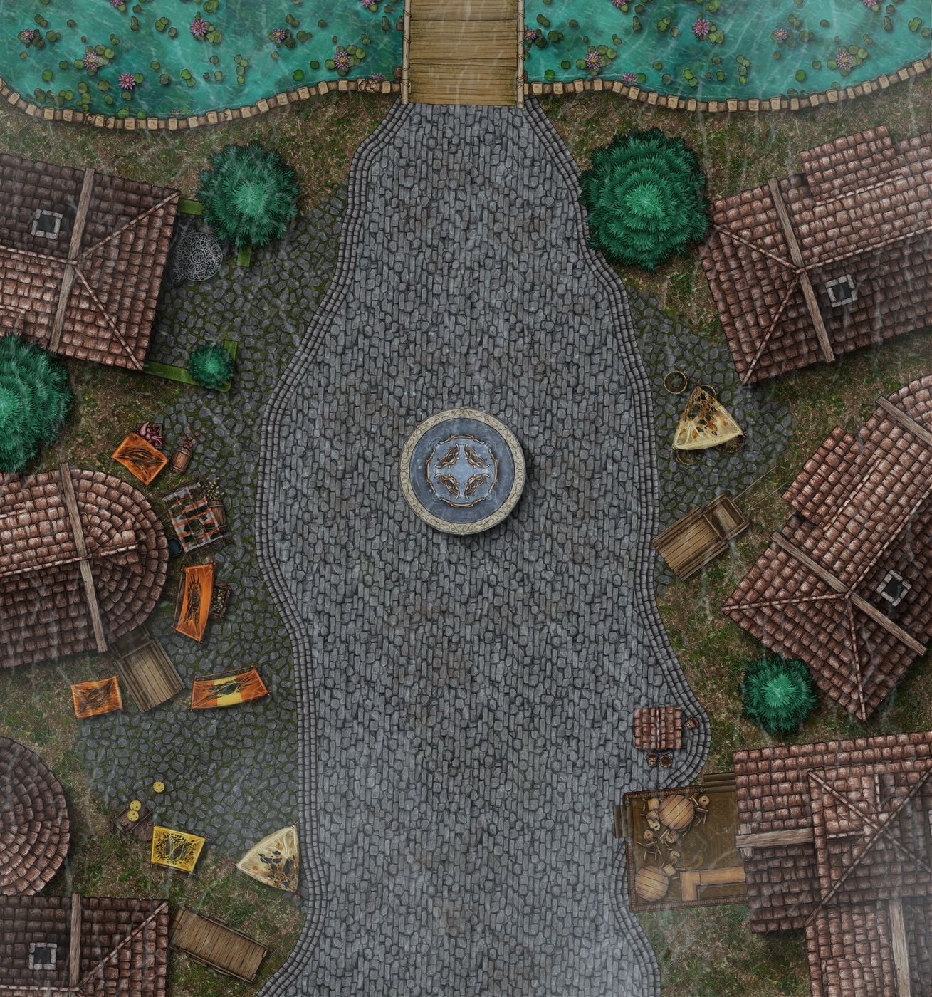 Dundorma Under Seige (Kushala P1) | Inkarnate - Create Fantasy Maps Online
