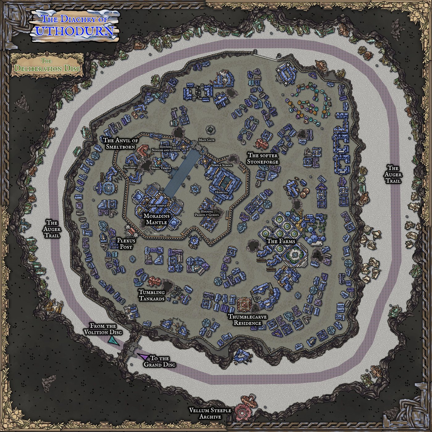 Deliberation Disc | Inkarnate - Create Fantasy Maps Online
