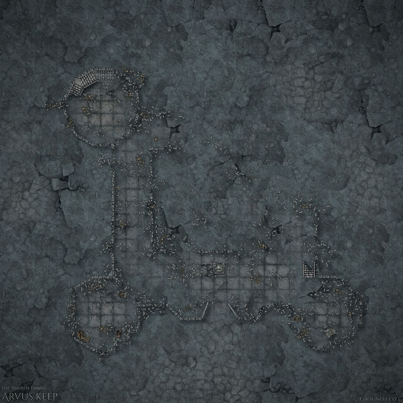 Ruins of Arvus Keep | Inkarnate - Create Fantasy Maps Online