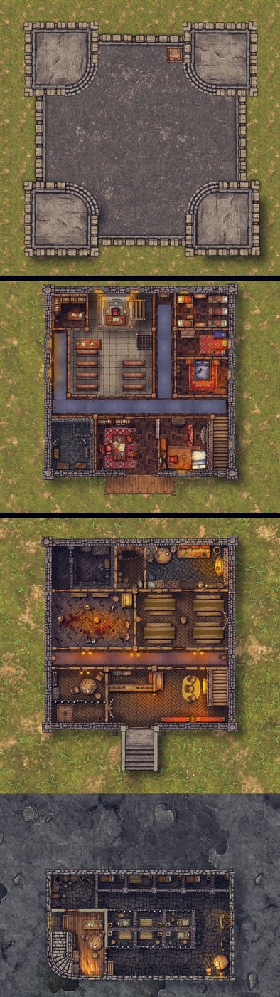 Tower of the Lord Protector 29/103 | Inkarnate - Create Fantasy Maps Online