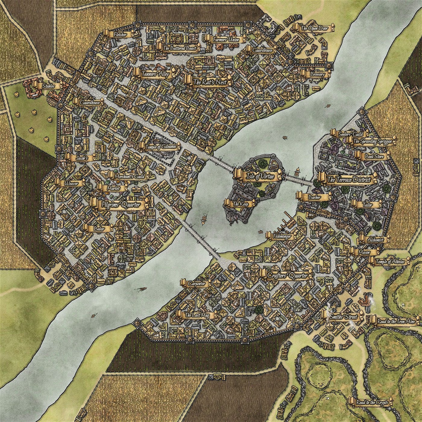 Whitehall 2.0 | Inkarnate - Create Fantasy Maps Online