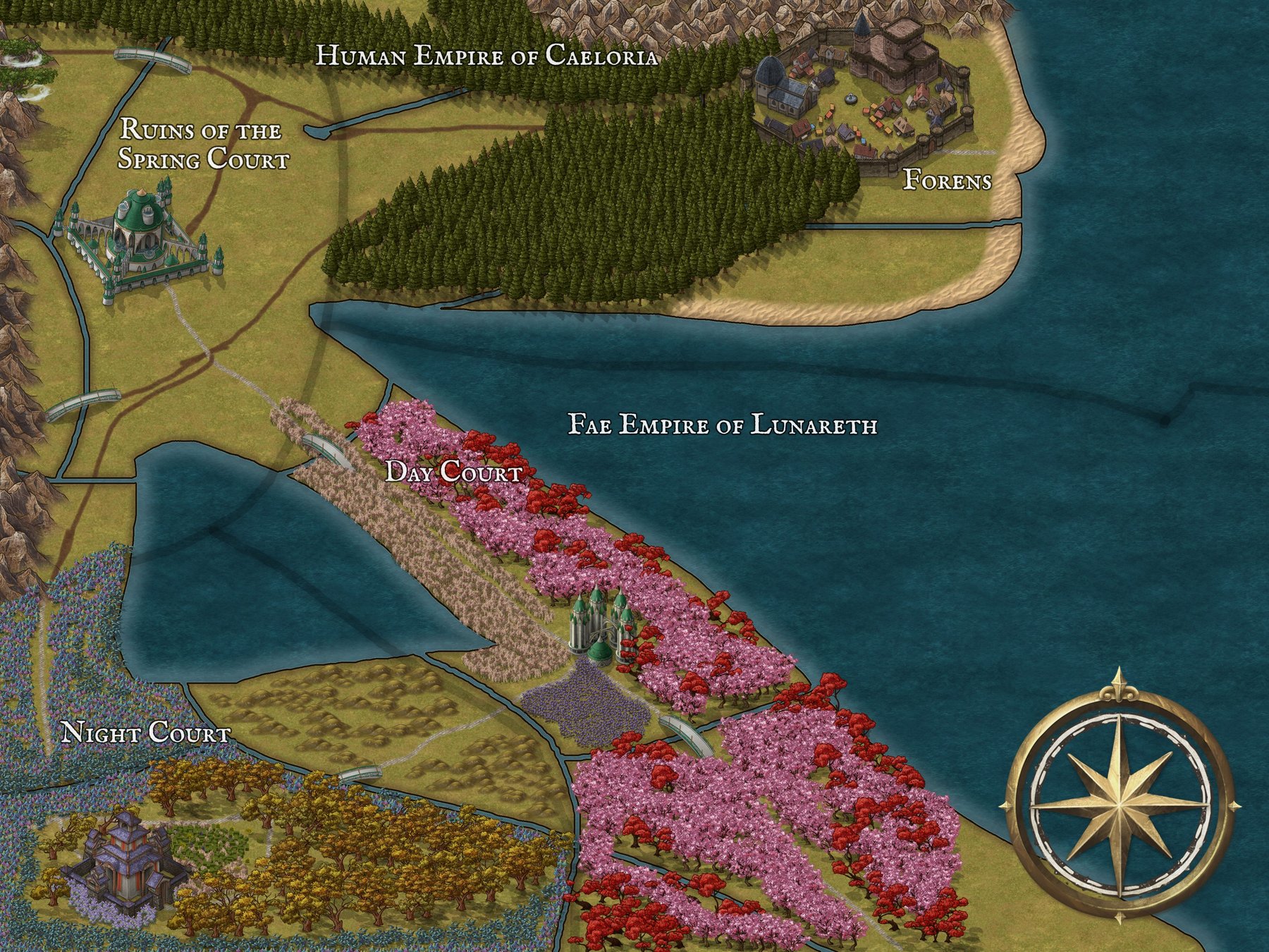 Fae Map | Inkarnate - Create Fantasy Maps Online