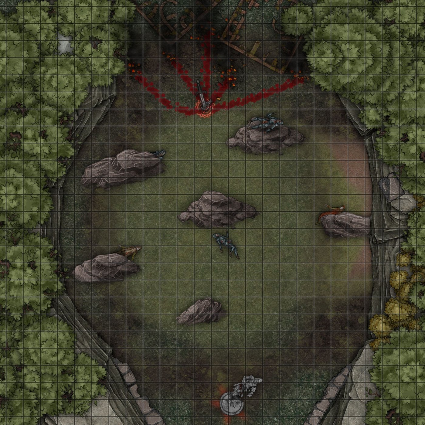 Fey fight: First part | Inkarnate - Create Fantasy Maps Online