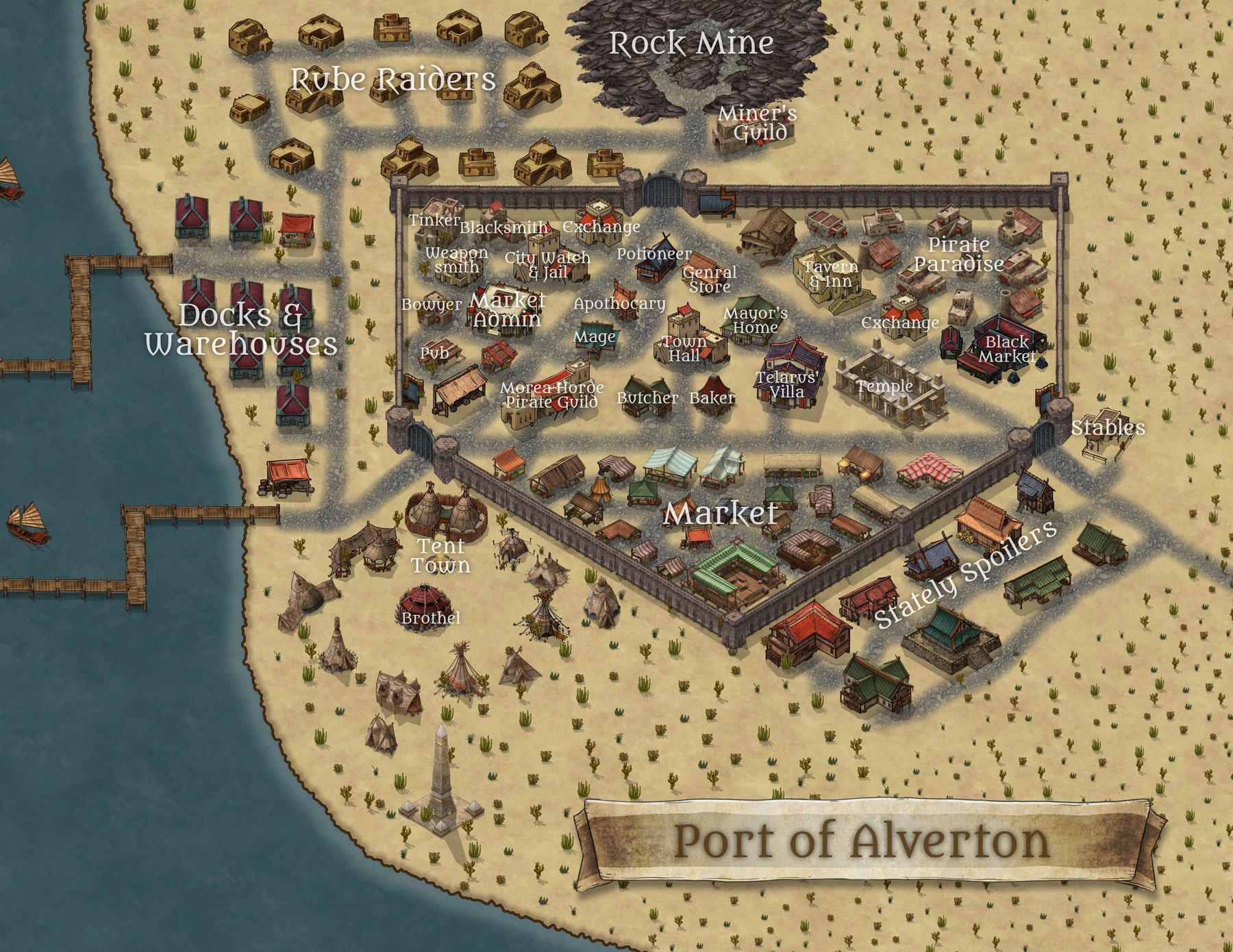Alverton | Inkarnate - Create Fantasy Maps Online