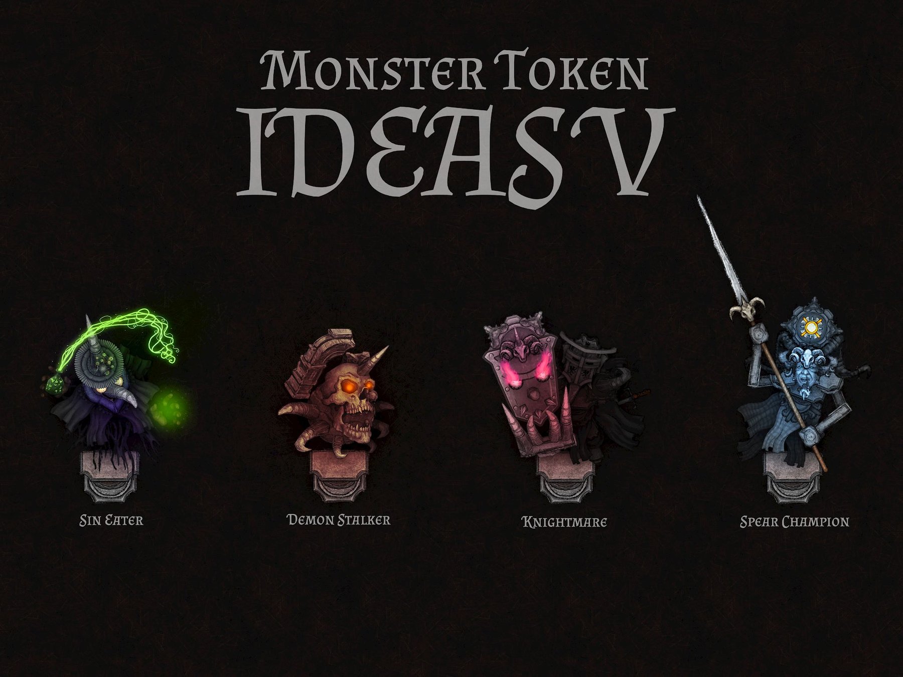 Monster Token Ideas V | Inkarnate - Create Fantasy Maps Online