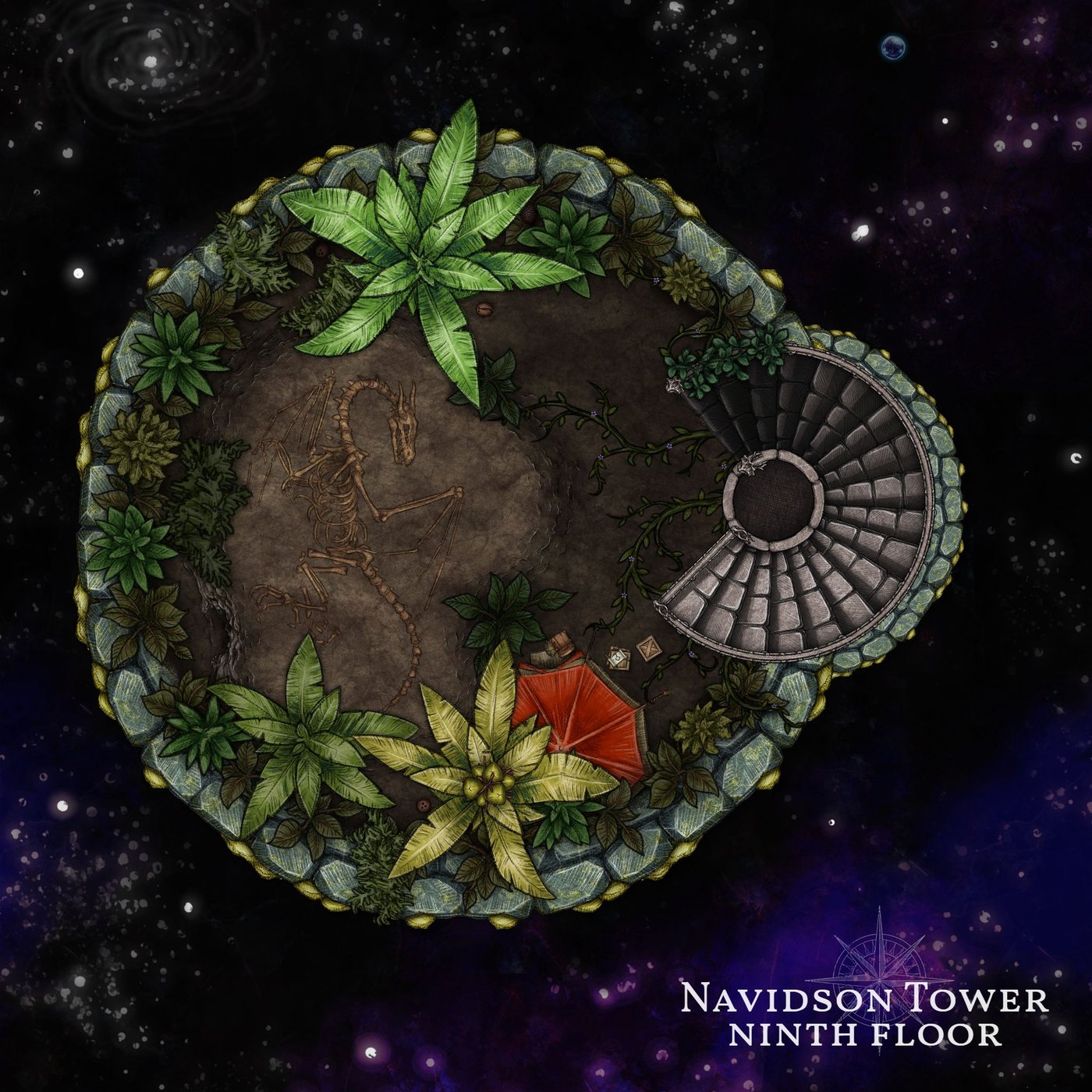 Dungeon 23: Ninth Floor | Inkarnate - Create Fantasy Maps Online