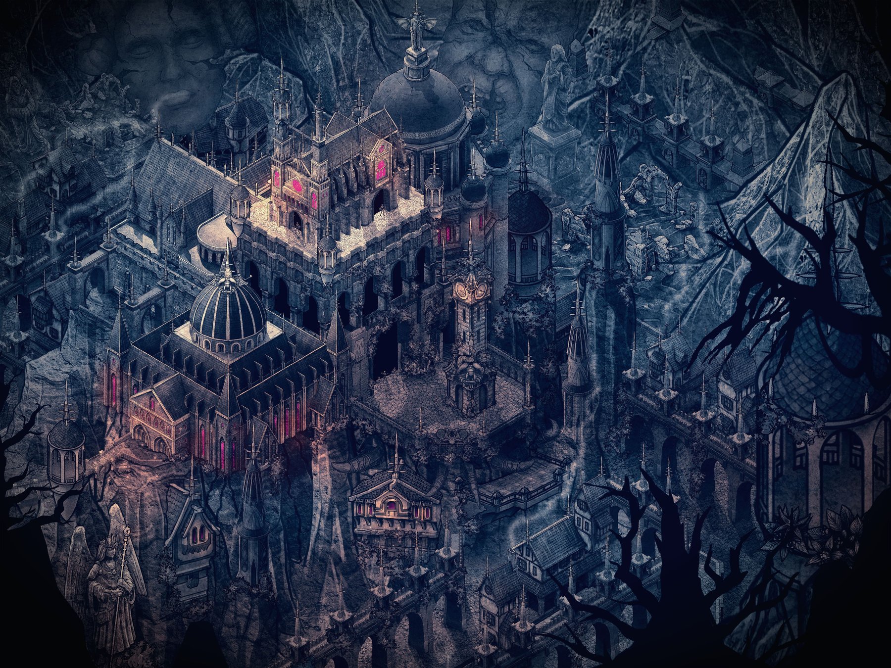 Gothic City | Inkarnate - Create Fantasy Maps Online