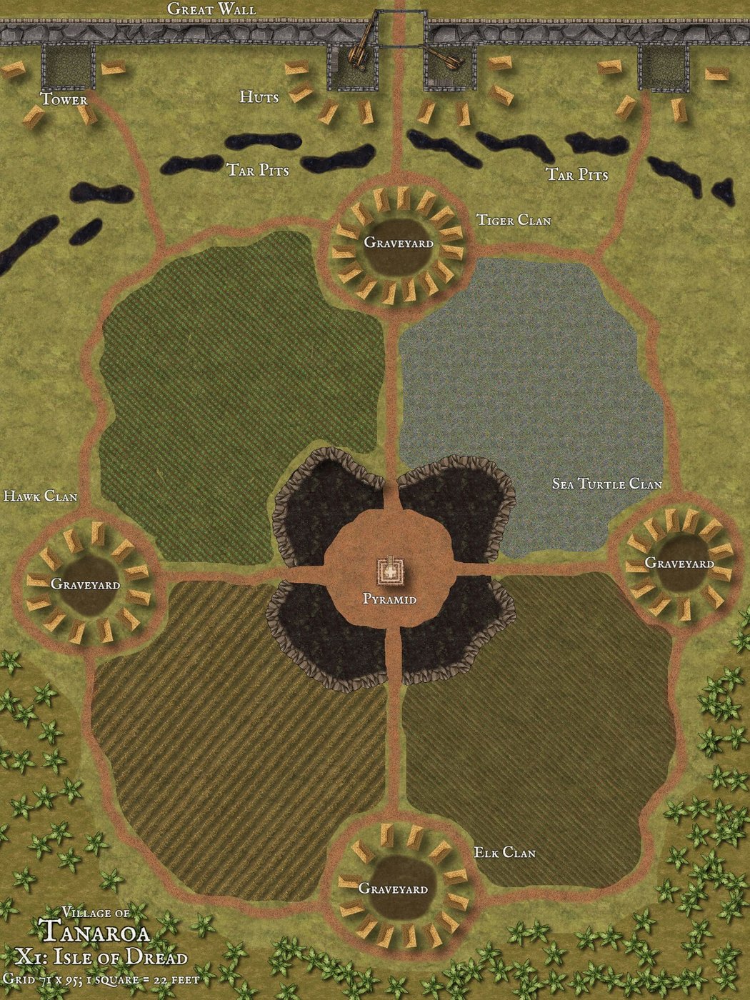 Tanaroa, Isle of Dread | Inkarnate - Create Fantasy Maps Online