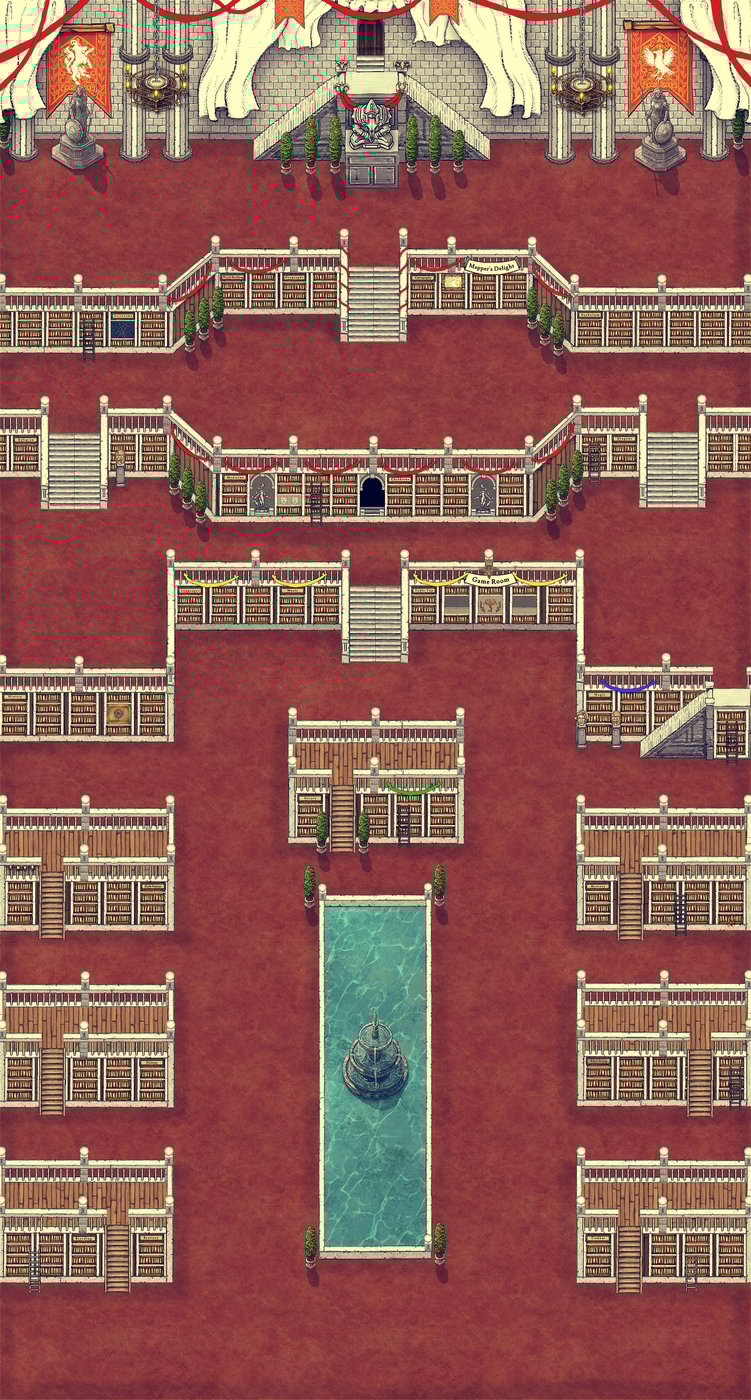 The Grand Library Blank Map | Inkarnate - Create Fantasy Maps Online