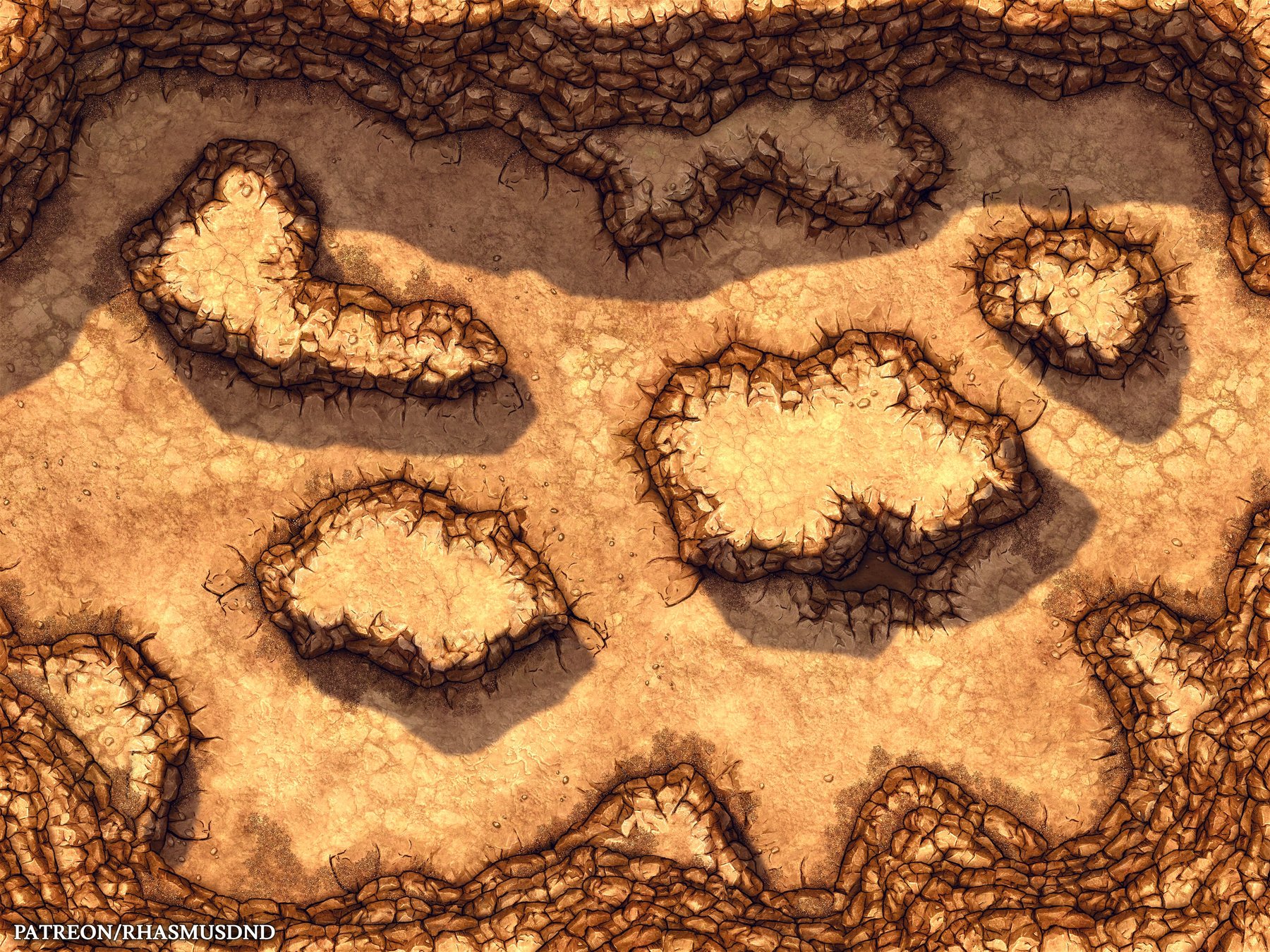 Desert Passing | Inkarnate - Create Fantasy Maps Online