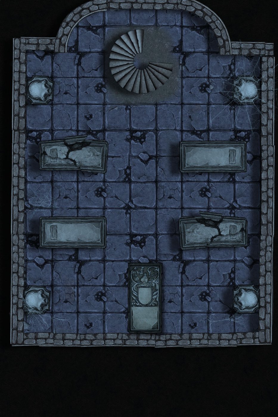 Temple of Kelemvor Crypt | Inkarnate - Create Fantasy Maps Online