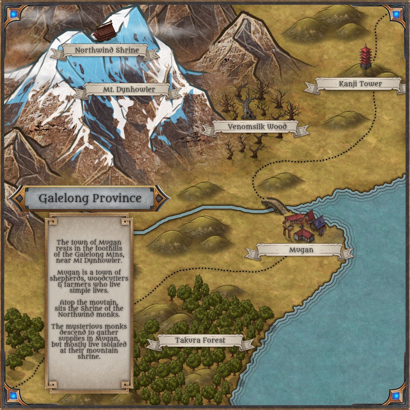 Shrine of the Norh Wind | Inkarnate - Create Fantasy Maps Online