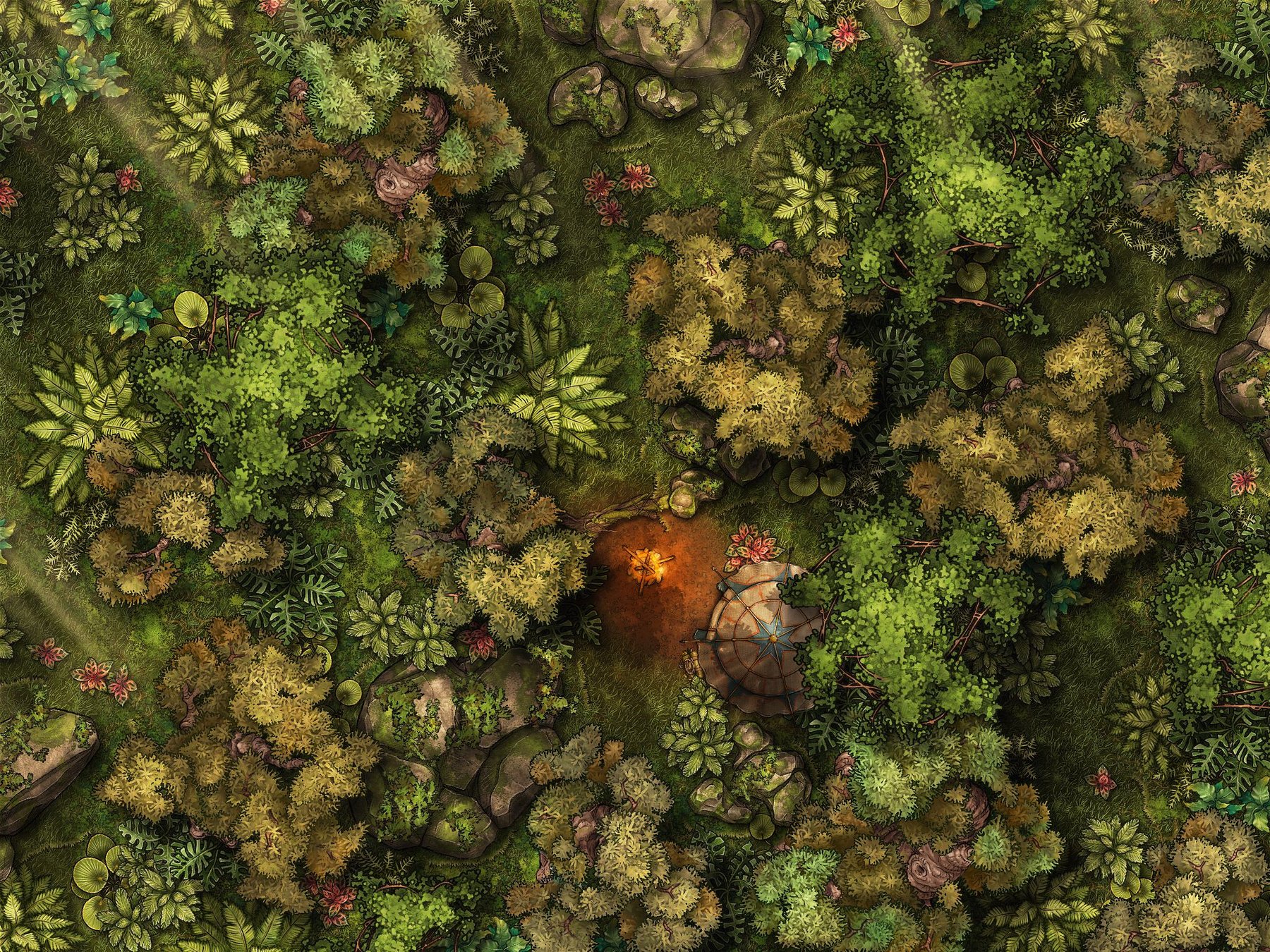 Jungle Camp | Inkarnate - Create Fantasy Maps Online