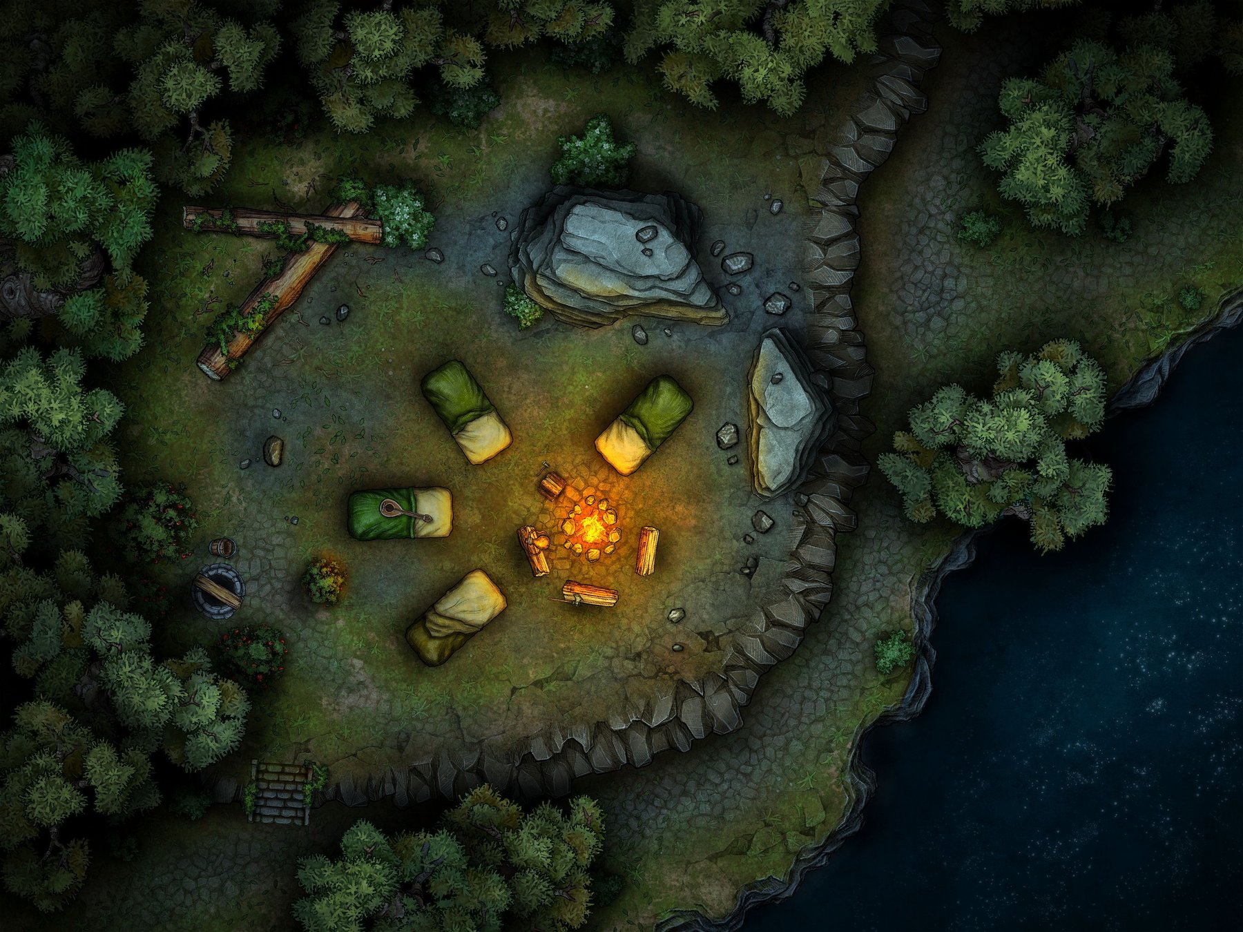 Campsite | Inkarnate - Create Fantasy Maps Online